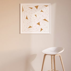 Geometric Abstract Artwork, Simple Abstract Artwork, Abstract Lines and ...