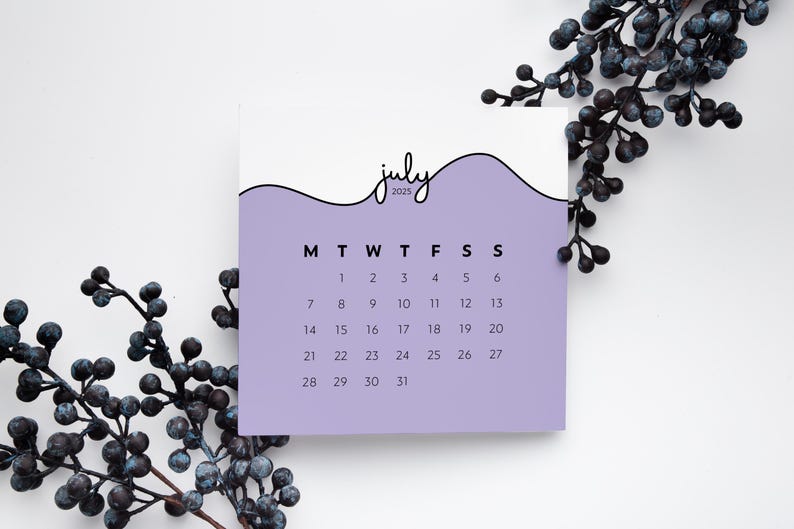 2026 Mini Calendar Cards 4x4 3x3 2x2 Inch Printable Mini Calendar ...