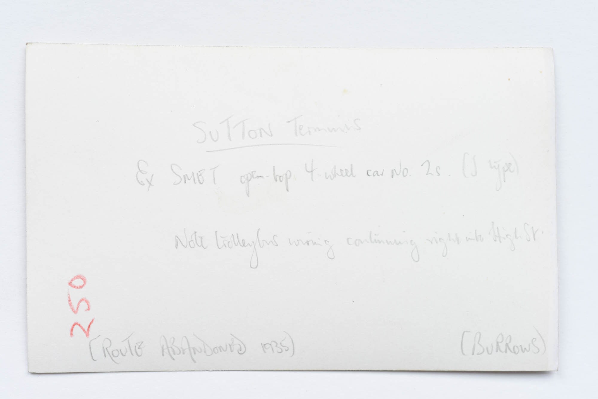 Sutton Tram Terminus 1930s Vintage 1950's Reproduced Photo b3 - Etsy