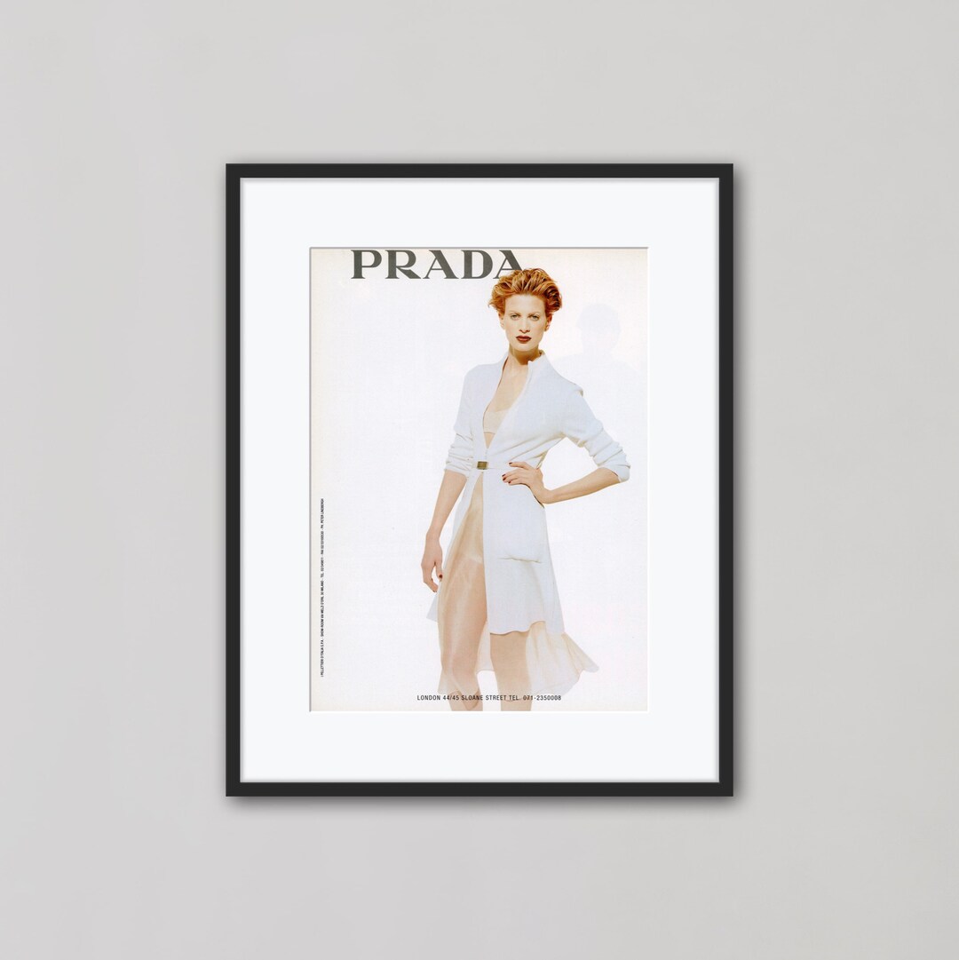 Prada Original Magazine Advert Cut-out From 1995 - Etsy