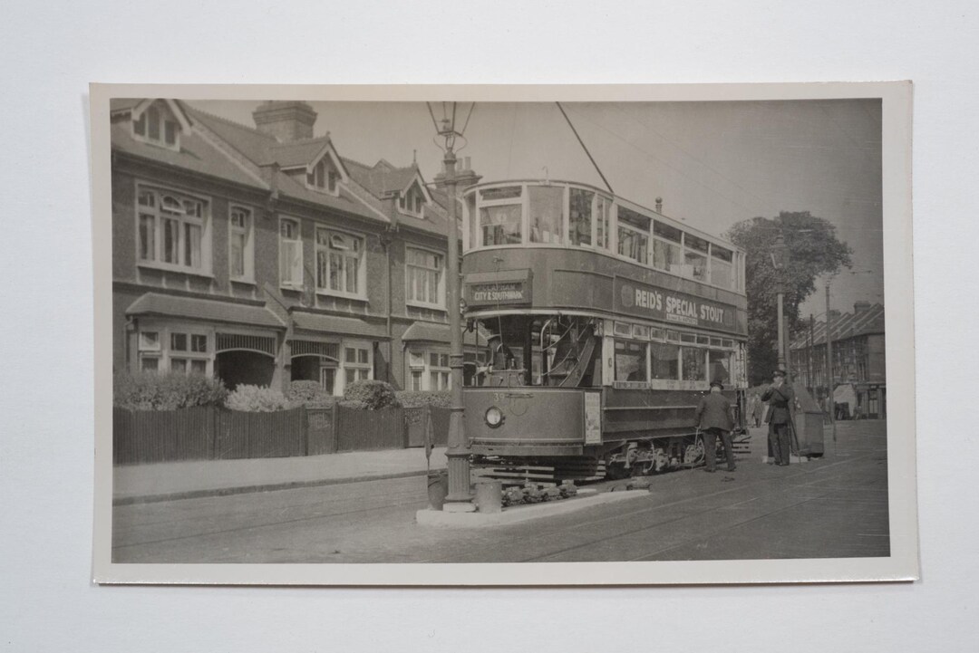 Tooting Junction 1930's - Old London Tram Photo Series (b7) - Etsy UK
