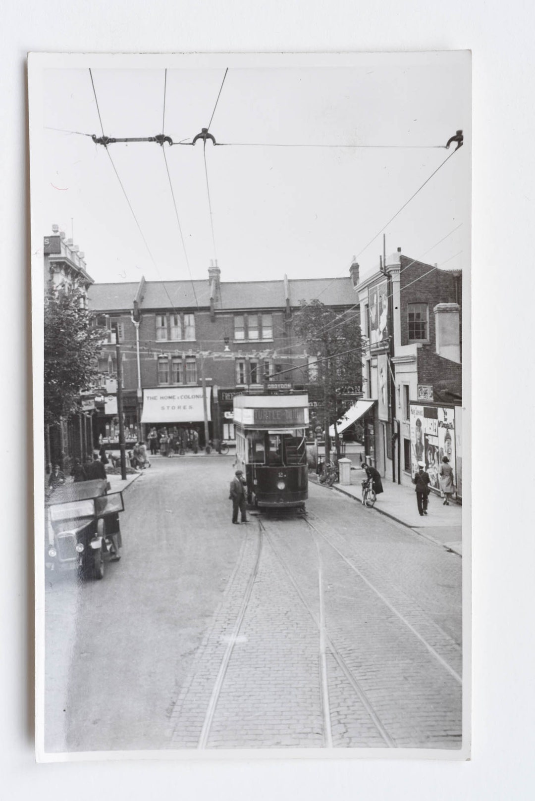 Sutton Tram Terminus 1930s Vintage 1950's Reproduced Photo b3 - Etsy