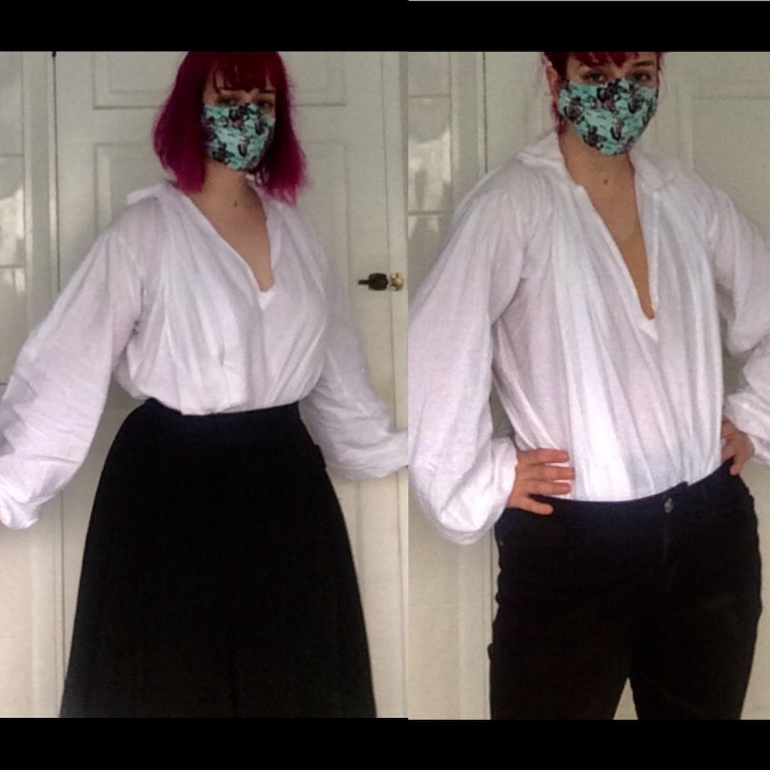 Pirate Shirt: Hand Made Renaissance Poet Costume - Etsy UK