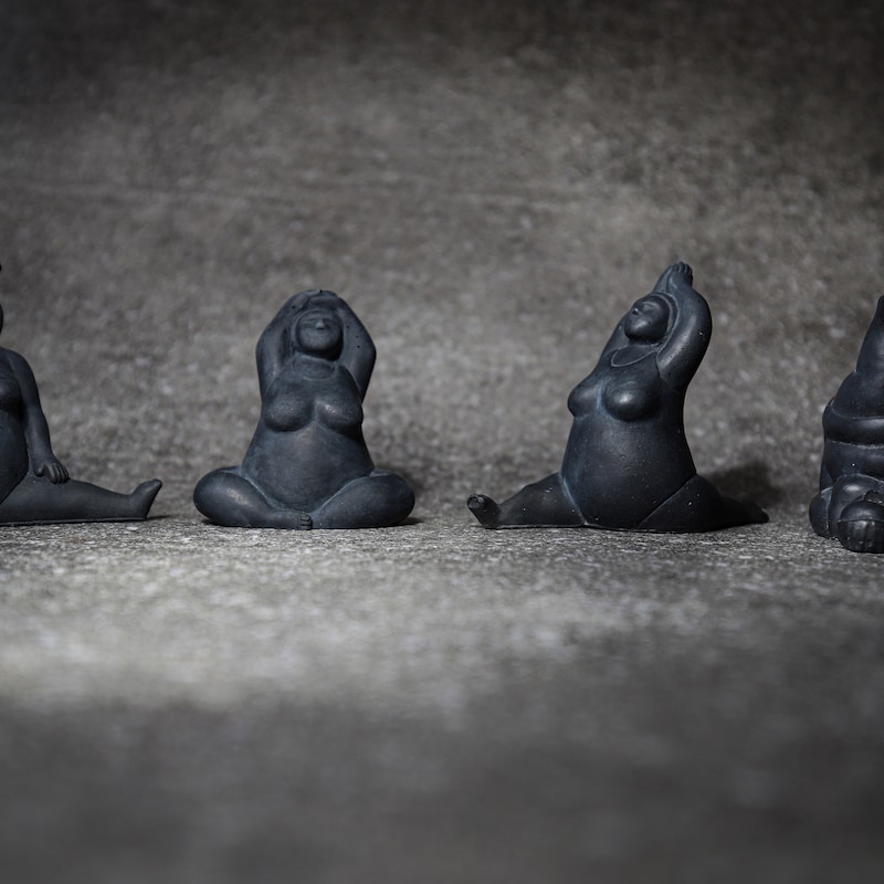 Curvy Body Woman Statue - Etsy UK