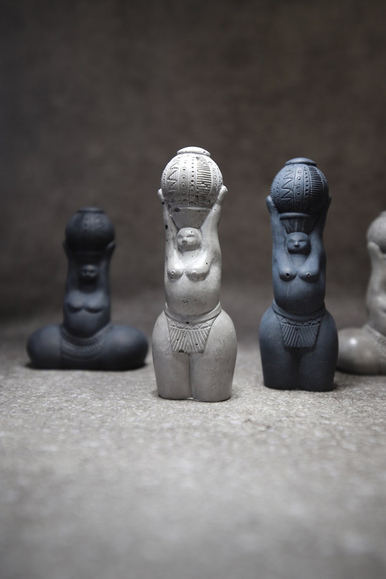 Primitive Goddess Figurine Fat Woman Art African Woman - Etsy