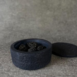 Lava Stone Essential Oil Diffuser, Black Lava Rock Container ...