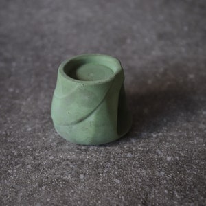 Emerald Essential Oil Burner, Concrete Aromatherapy Holder ...