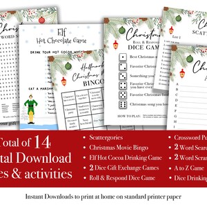 The Ultimate Christmas Game Holiday Printable Christmas Games, Fun ...