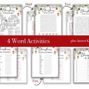 The Ultimate Christmas Game Holiday Printable Christmas Games, Fun ...