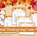 Zoom Thanksgiving Game Pack, 5 Virtual Games, Scattergories ...