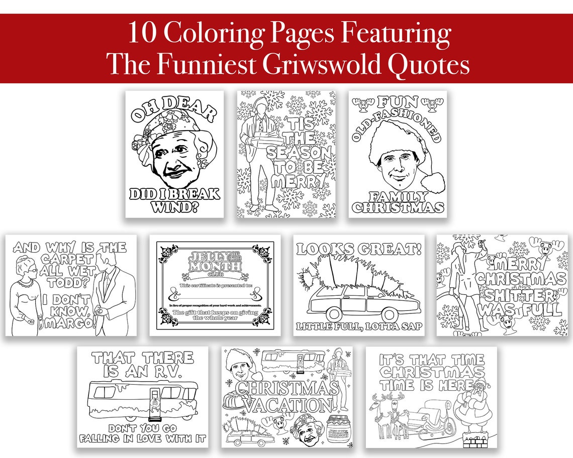 Christmas Movie Coloring Pages Printable, Christmas Coloring Pages ...