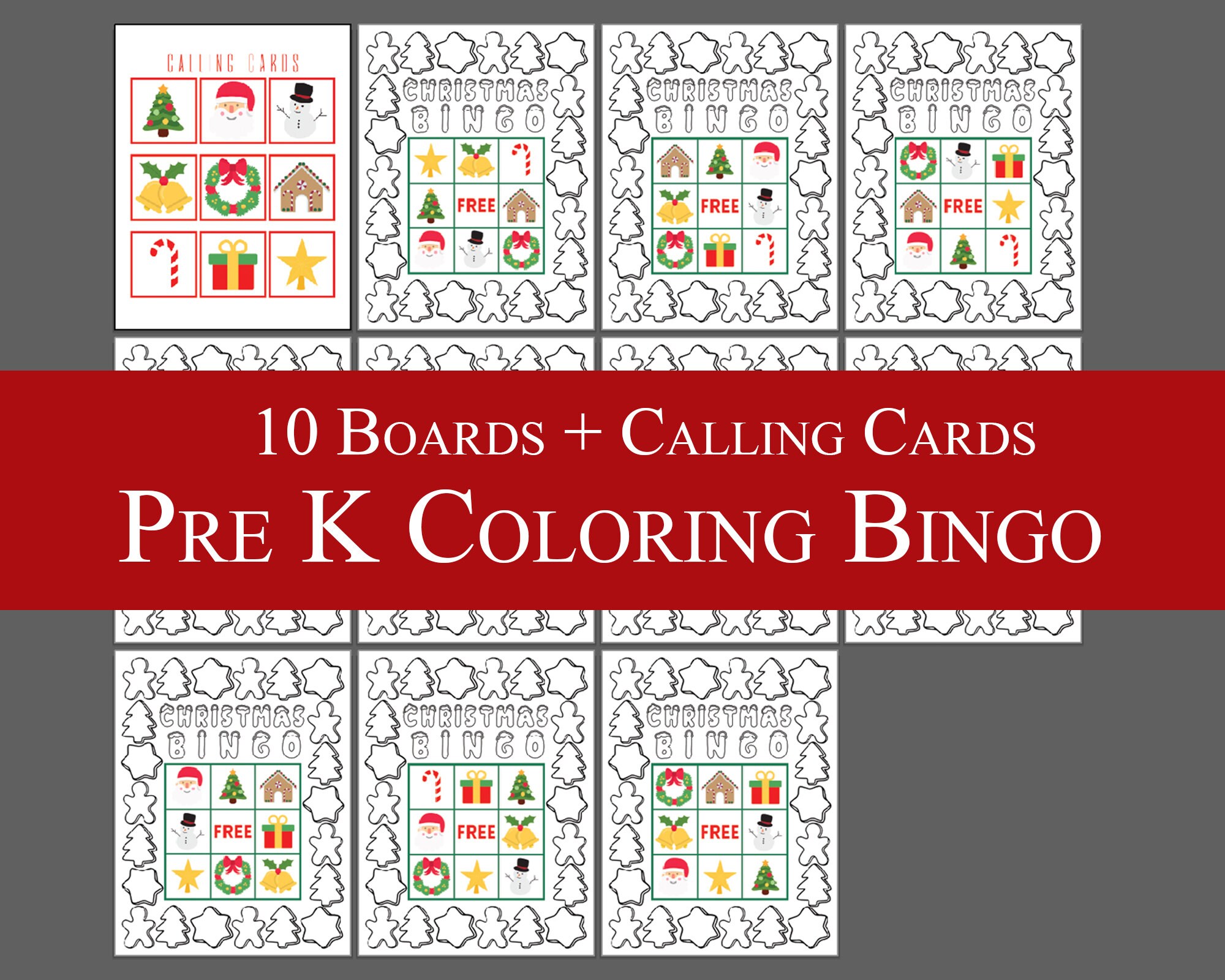 Christmas Movie Bingo Printable Christmas Games, Printable Christmas ...