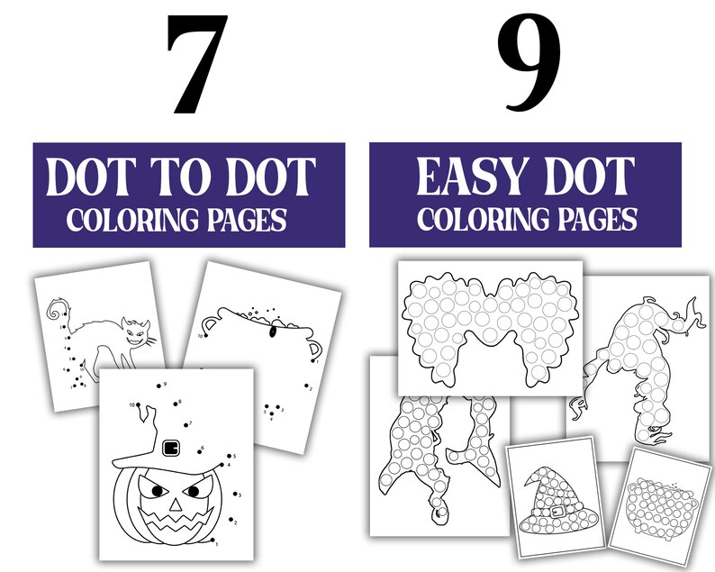 Hocus Pocus Printable Coloring Pages, Halloween Coloring Pages for Kids ...
