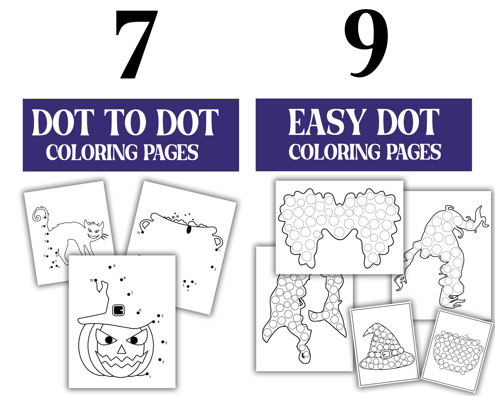 Hocus Pocus Printable Coloring Pages, Halloween Coloring Pages for Kids ...