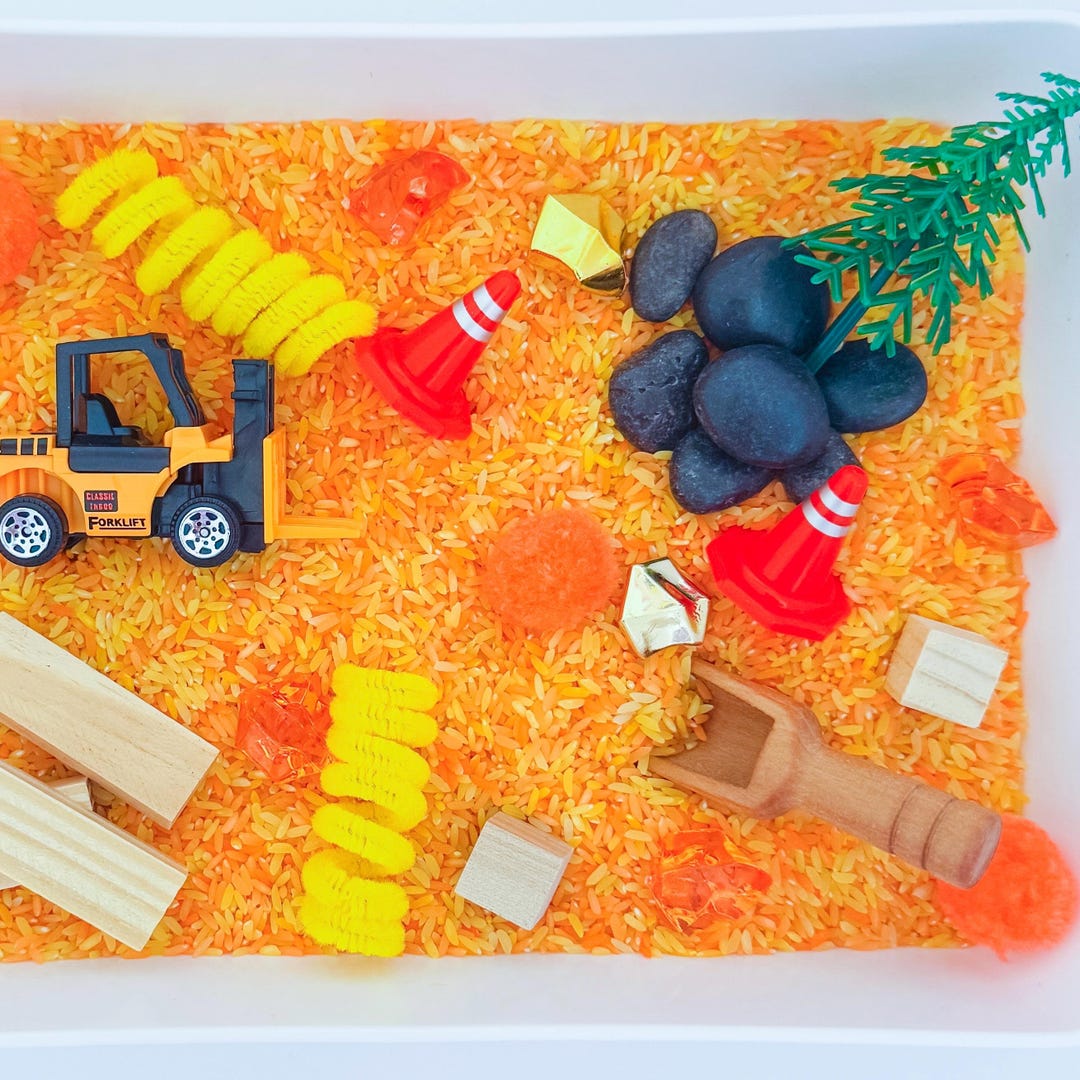Construction Sensory Kit |sensory Bin| Sensory Table Filler|sensory ...
