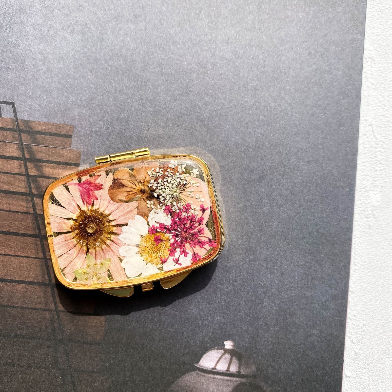 Pressed Flowers Pill Case Birth Control Pill Box Cute Pill - Etsy