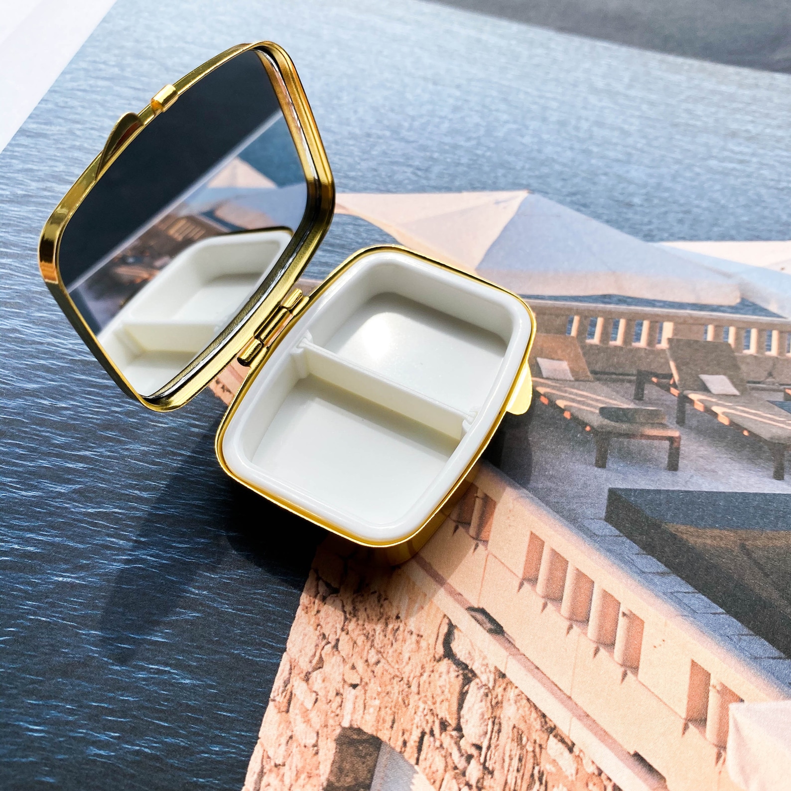 Pressed Flowers Pill Case Birth Control Pill Box Cute Pill - Etsy