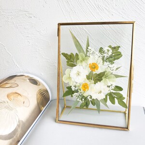 Pressed Flower Frame Pressed Flowers Pressed Art Flower Gift Botanical ...