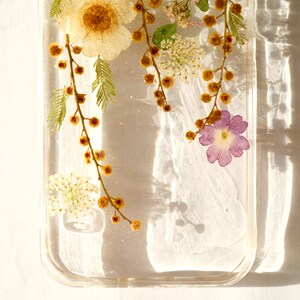 Handmade Pressed Flower Phone Case for iPhone 8 X 11 12 13 14 15 Pro ...