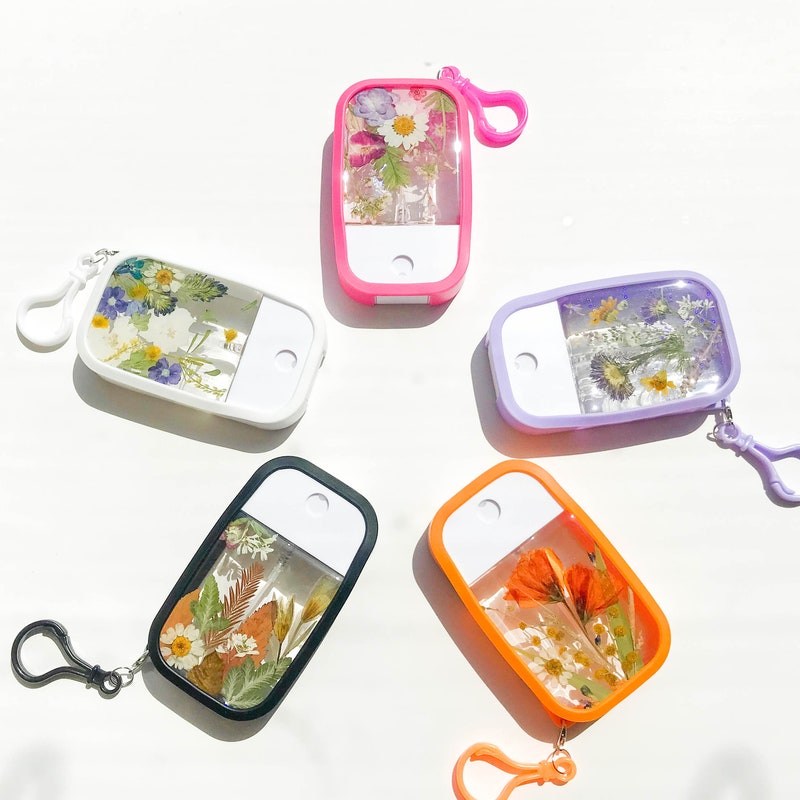 Refillable Spray Sanitizer Keychain - Etsy UK
