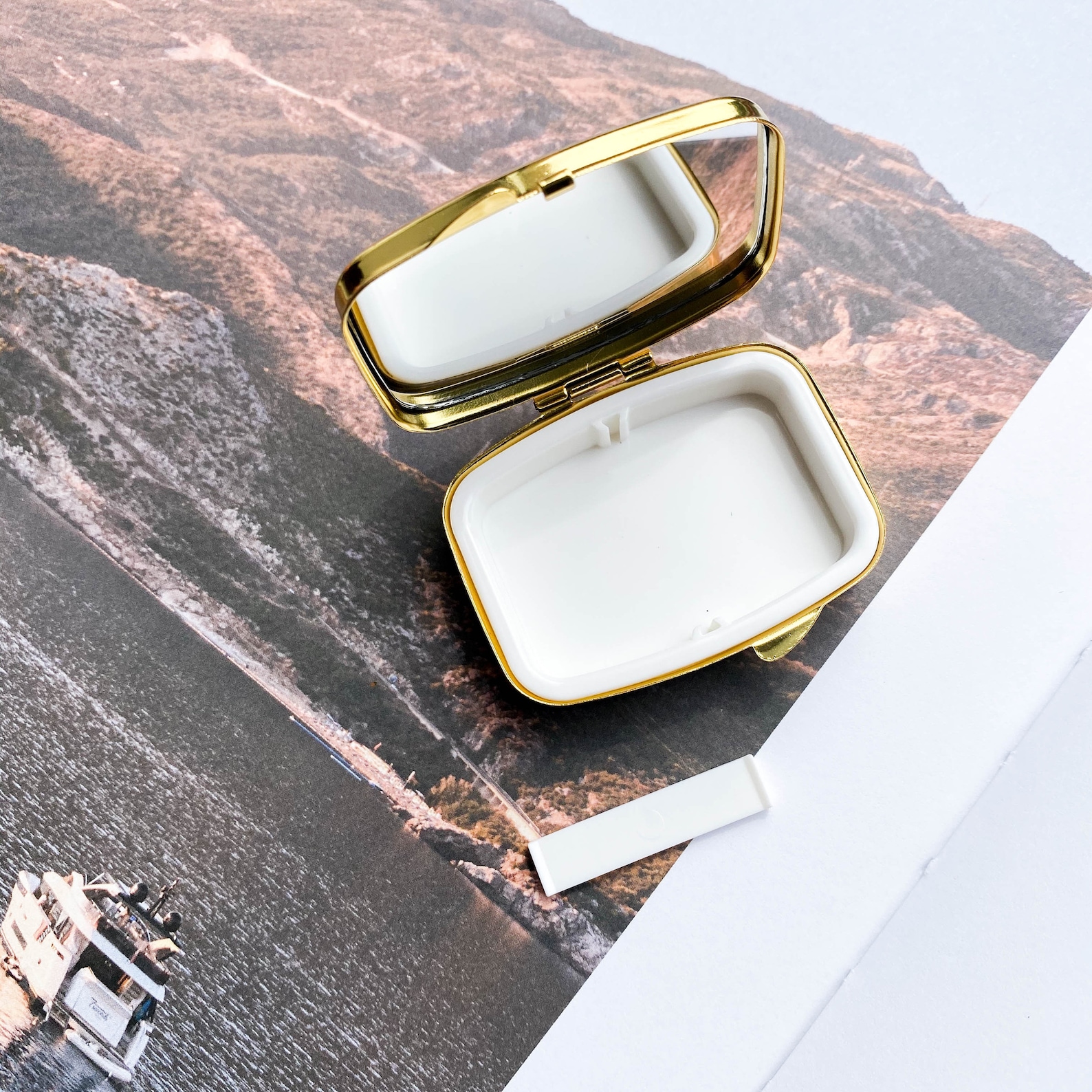 Pressed Flowers Pill Case Birth Control Pill Box Cute Pill - Etsy