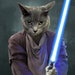 Custom Pet Portrait Star Wars Obiwan Kenobi Pet Canvas Funny Pet Lover ...
