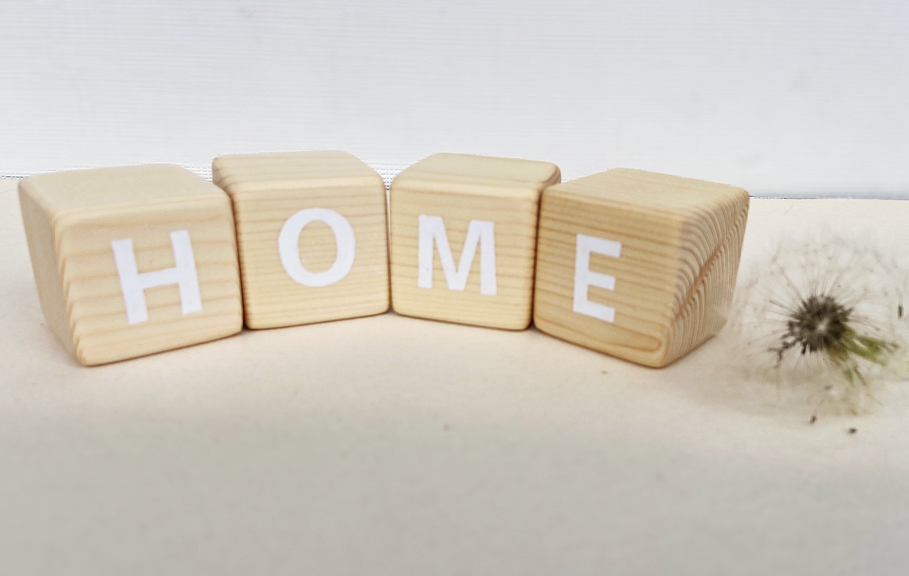 Custom word wooden blocks home decor housewarming gift | Etsy