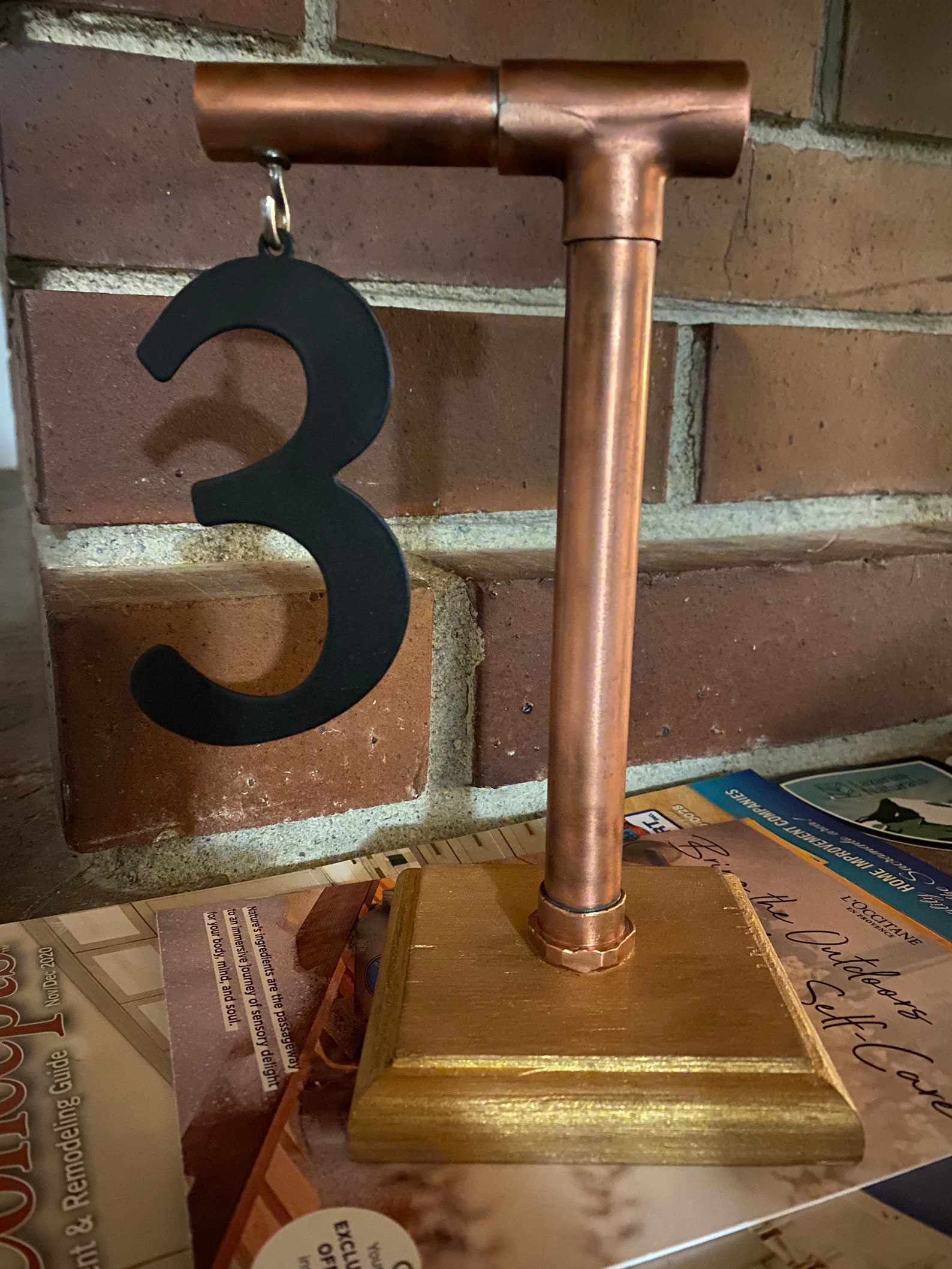 Wedding Table Number Hangers - Etsy