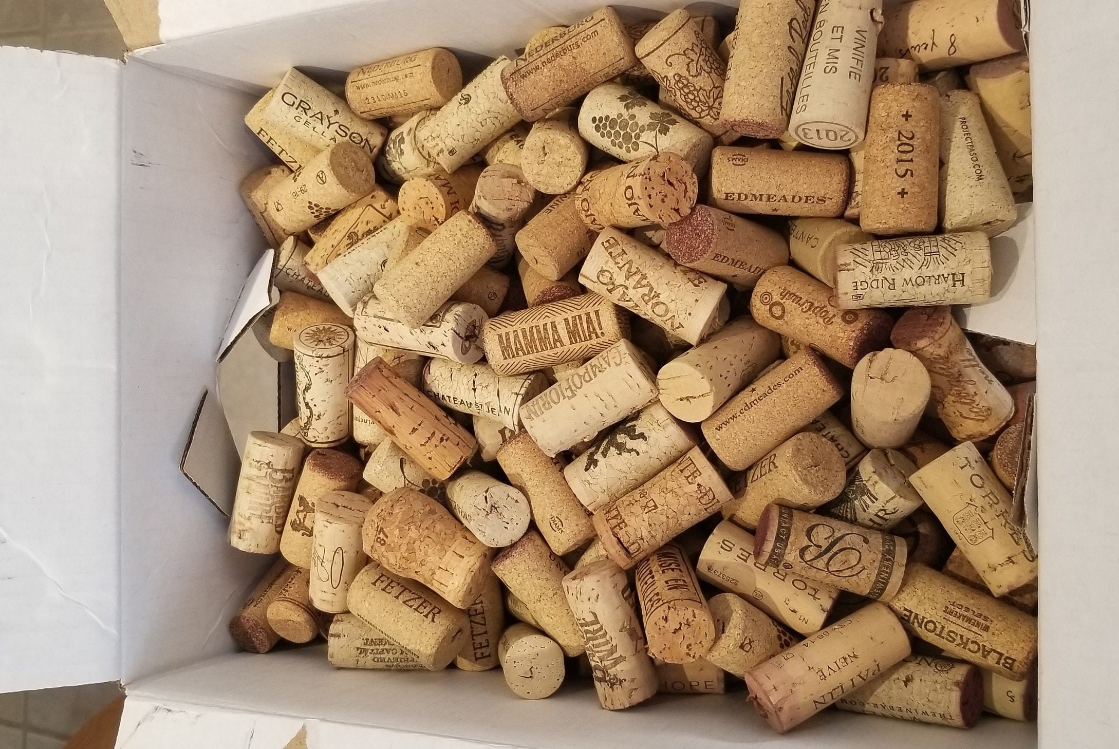 250 Used Wine Corks - Etsy