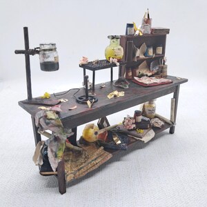 Dolls House Science, Miniature Apothecary, 1:12th Scale Chemists ...