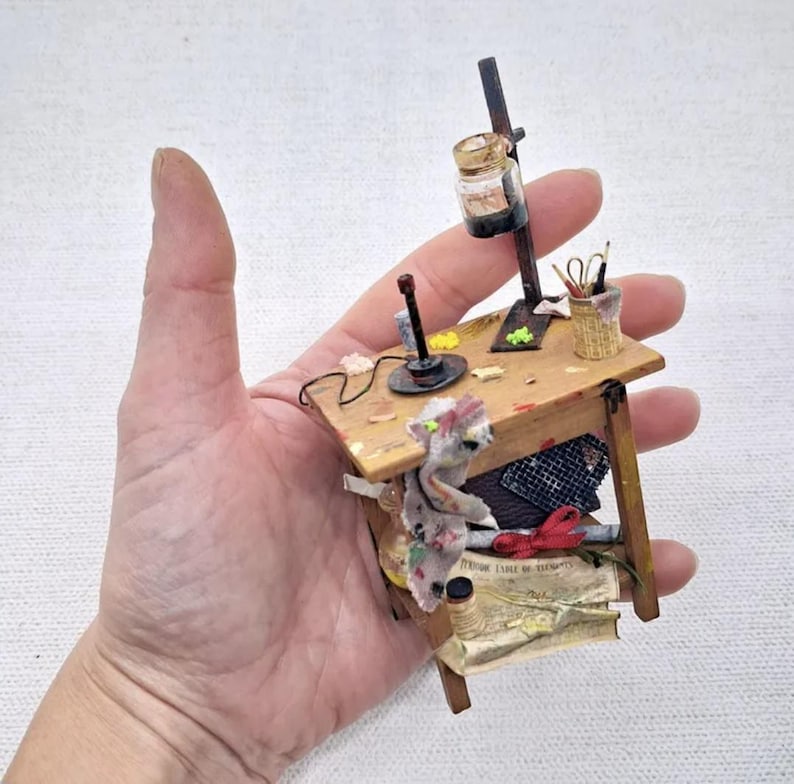 Dolls House Science, Miniature Apothecary, 1:12th Scale Chemists ...