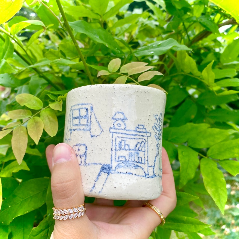 Cottagecore Country Cups, Handmade Ceramic, Pottery, Slow Living ...