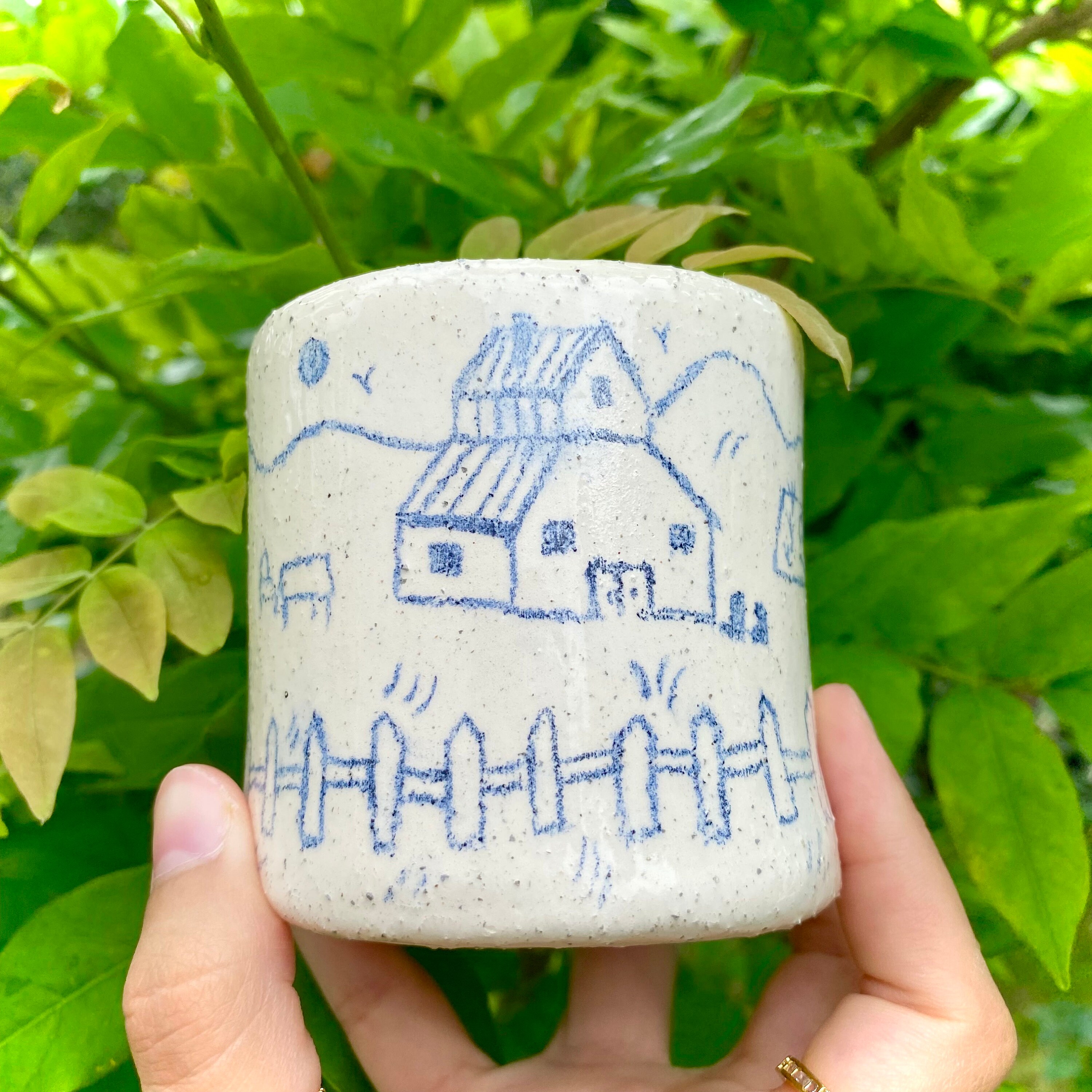 Cottagecore Country Cups, Handmade Ceramic, Pottery, Slow Living ...