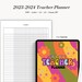 Retro Teacher Planner Teacher Gradebook 2023 2024 Teacher - Etsy