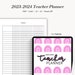 Printable Teacher Planner 2023-2024 Teacher Planner Teacher - Etsy