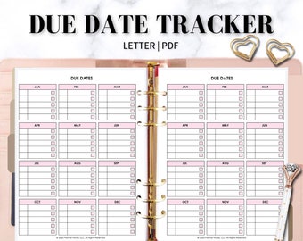 Deadline Tracker - Etsy
