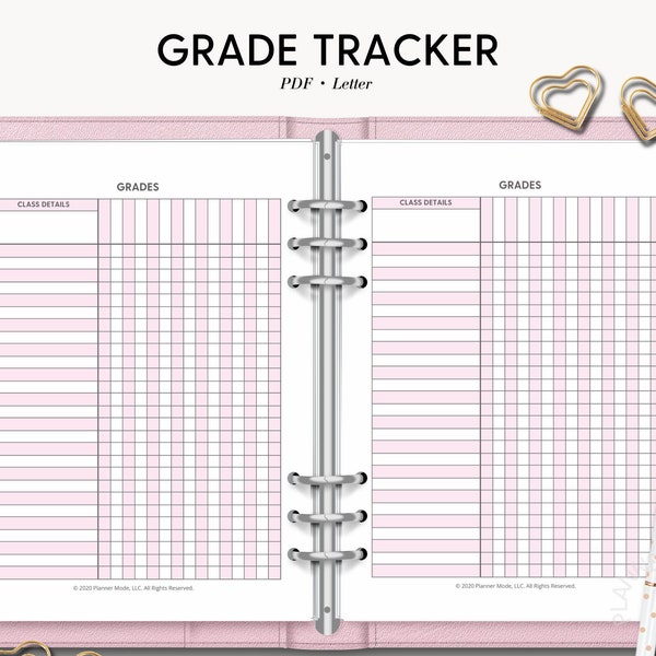 Digital Gradebook, Goodnotes Gradebook, Grade Tracker, Teacher ...