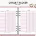 Printable Grade Book: Teacher Grading System (letter Size) (digital ...