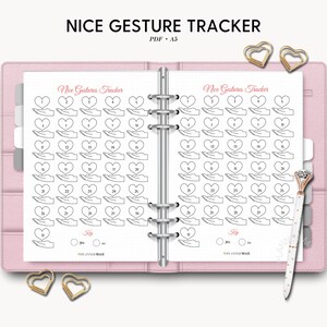 Nice Gesture Tracker, Donation Tracker, Acts of Kindness, Gift Tracker ...