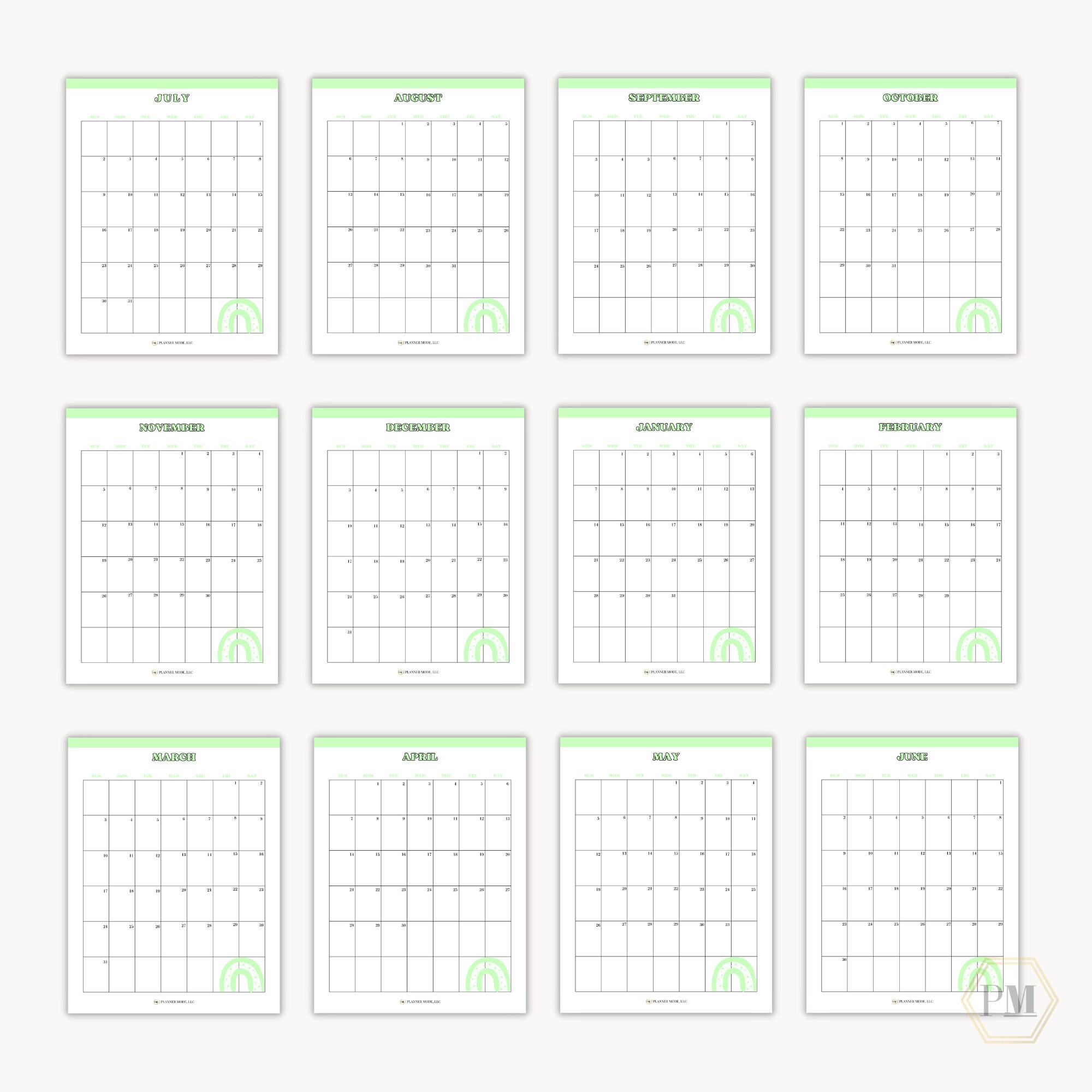 Teacher Planner Printable Teacher Gradebook 2023-2024 - Etsy