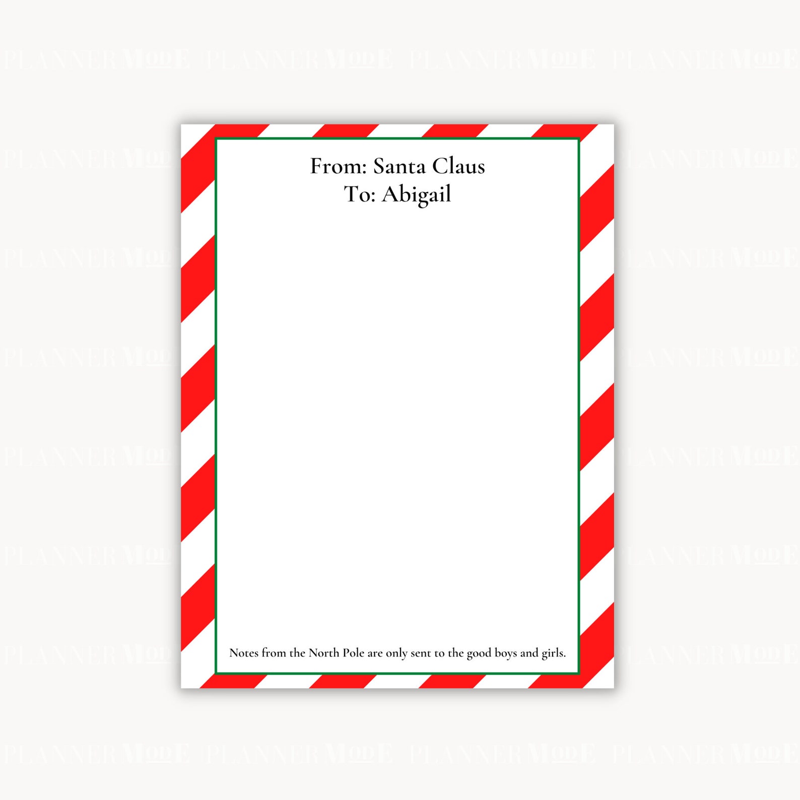 Letter From Santa, Santa Letter, From the Office of Santa, Printable ...