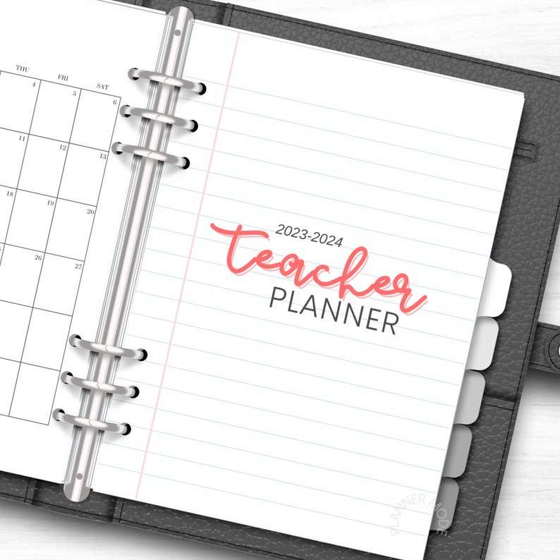 2023 2024 Teacher Planner Printable, Teacher Planner, Gradebook ...