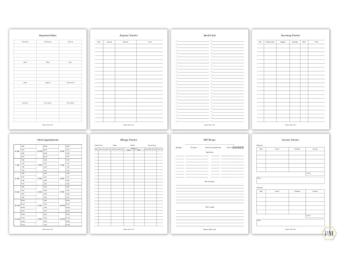 Hair Stylist Client Book, Hair Salon Business Owner, Hair Client ...