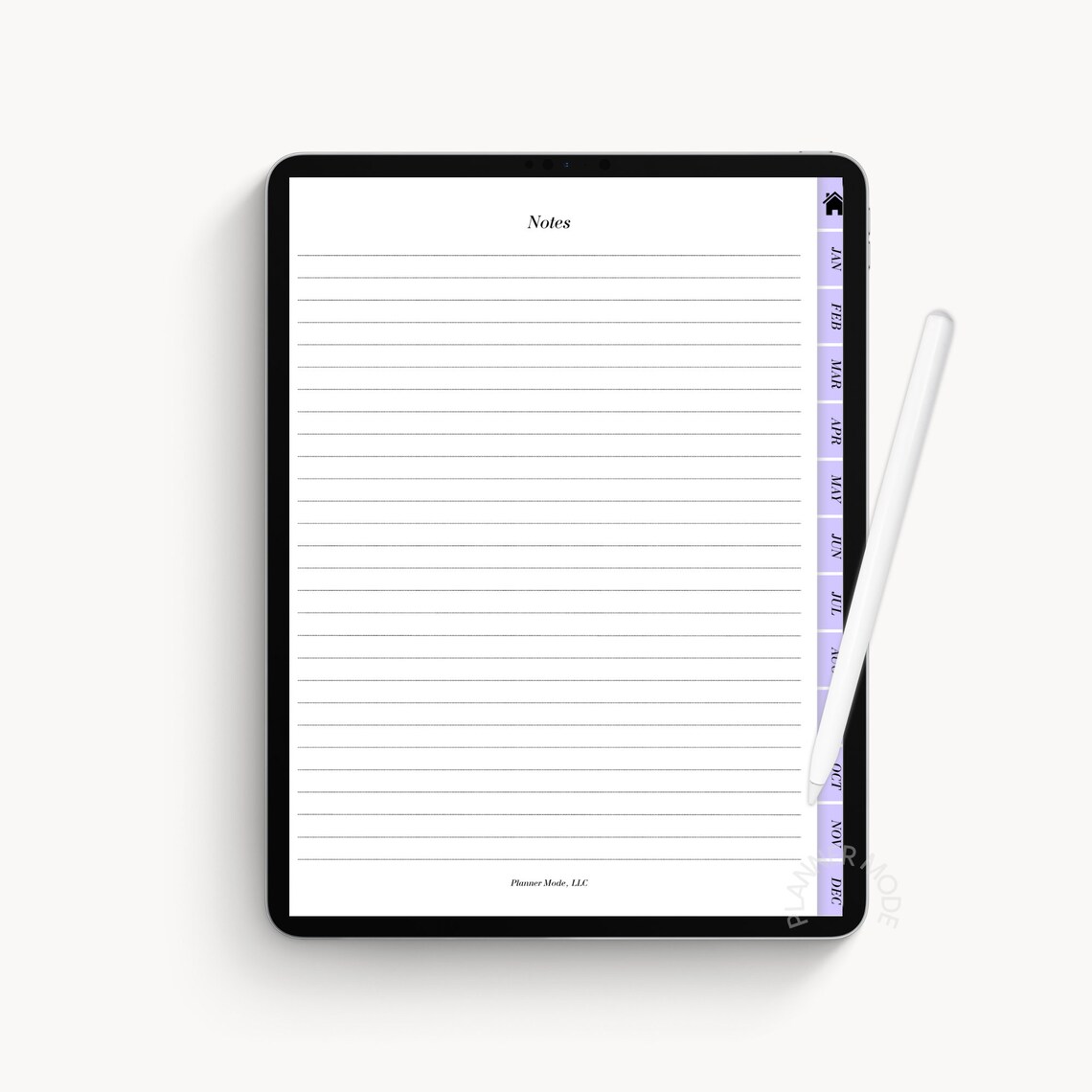 Goodnotes Planner, Undated Digital Planner, Monthly Digital Planner ...
