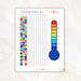 Yearly Temperature Tracker: A5 Dot Journal Page (digital Download) - Etsy