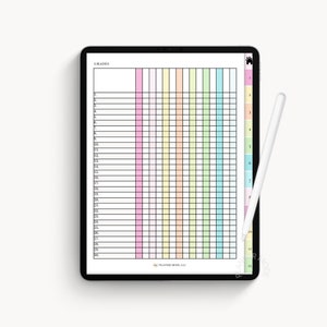 Digital Gradebook, Teacher Grading System, Grade Tracker, Teacher ...