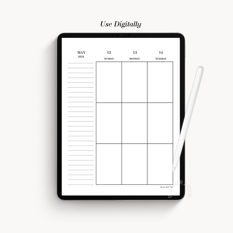 2024 Planner, Printable 2024 Planner, Digital 2024 Planner Bundle ...