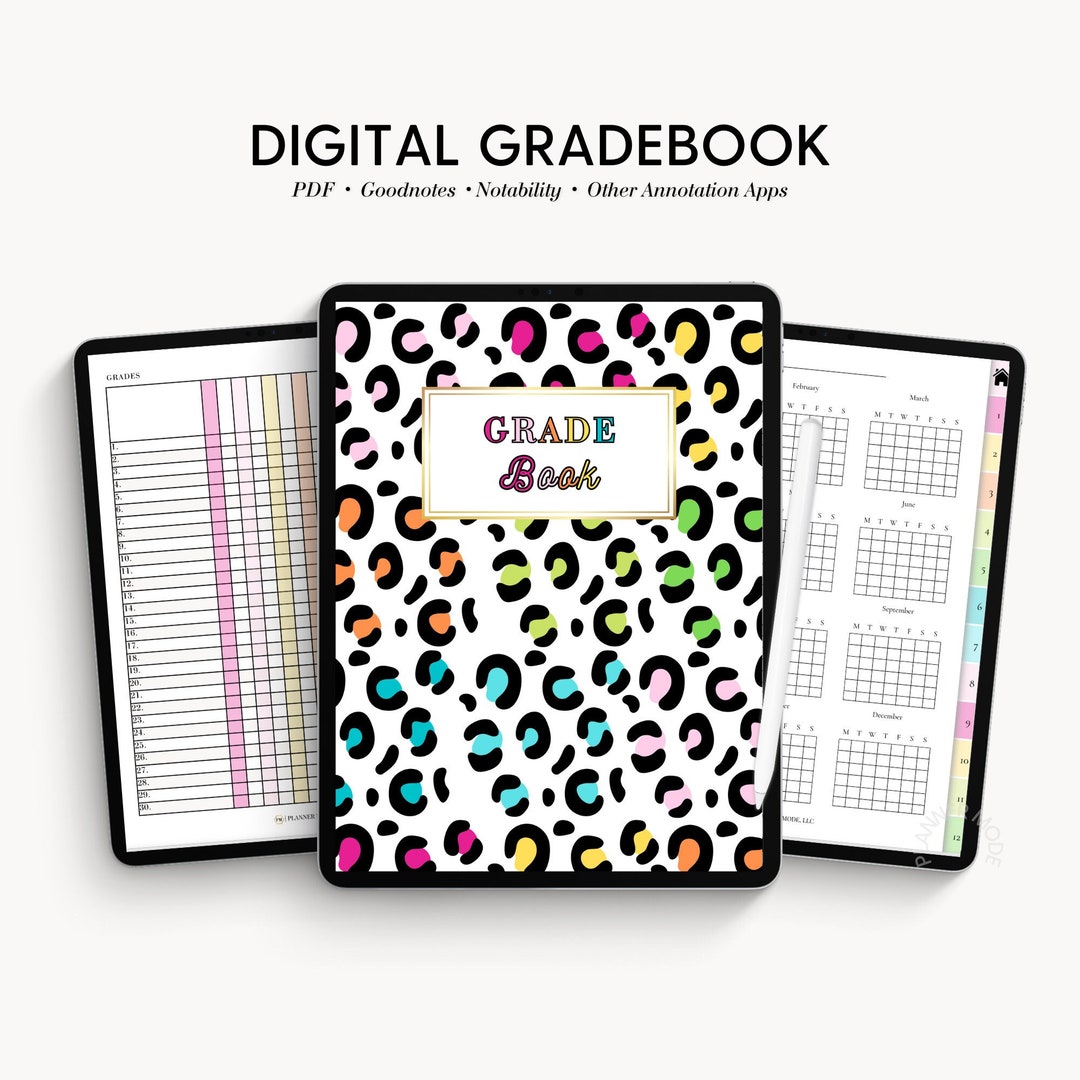 Digital Gradebook, Teacher Grading System, Grade Tracker, Teacher ...