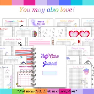 Anxiety Tracker, Mood Tracker, Stress, Overthinking Journal, Self Doubt ...