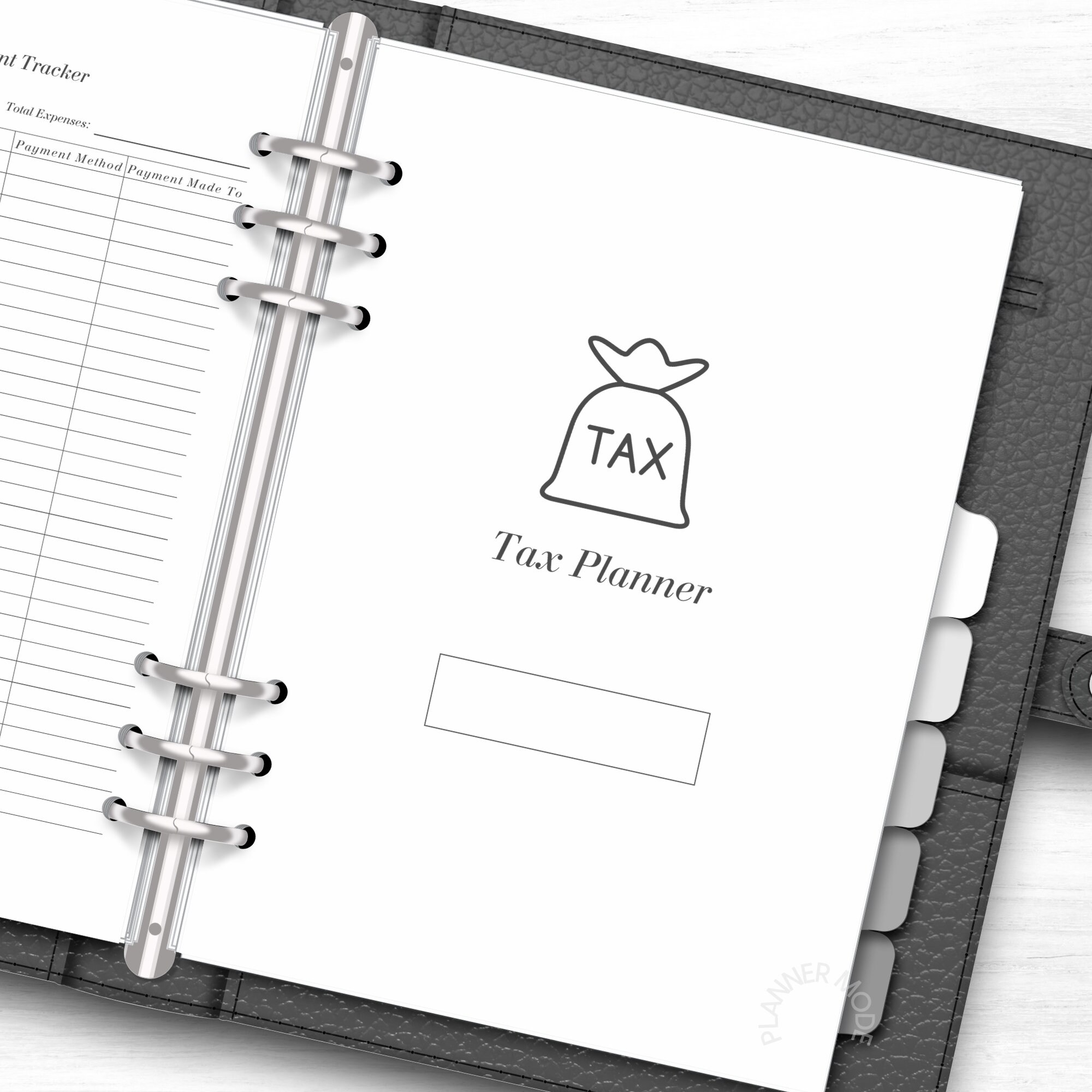 Tax Season, Tax Binder, Job Search Tracker, Job Expense Tracker ...